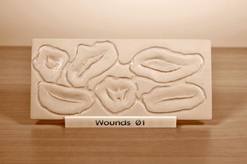 Prosthetic mould Wounds 01 - Makeup-FX Shop